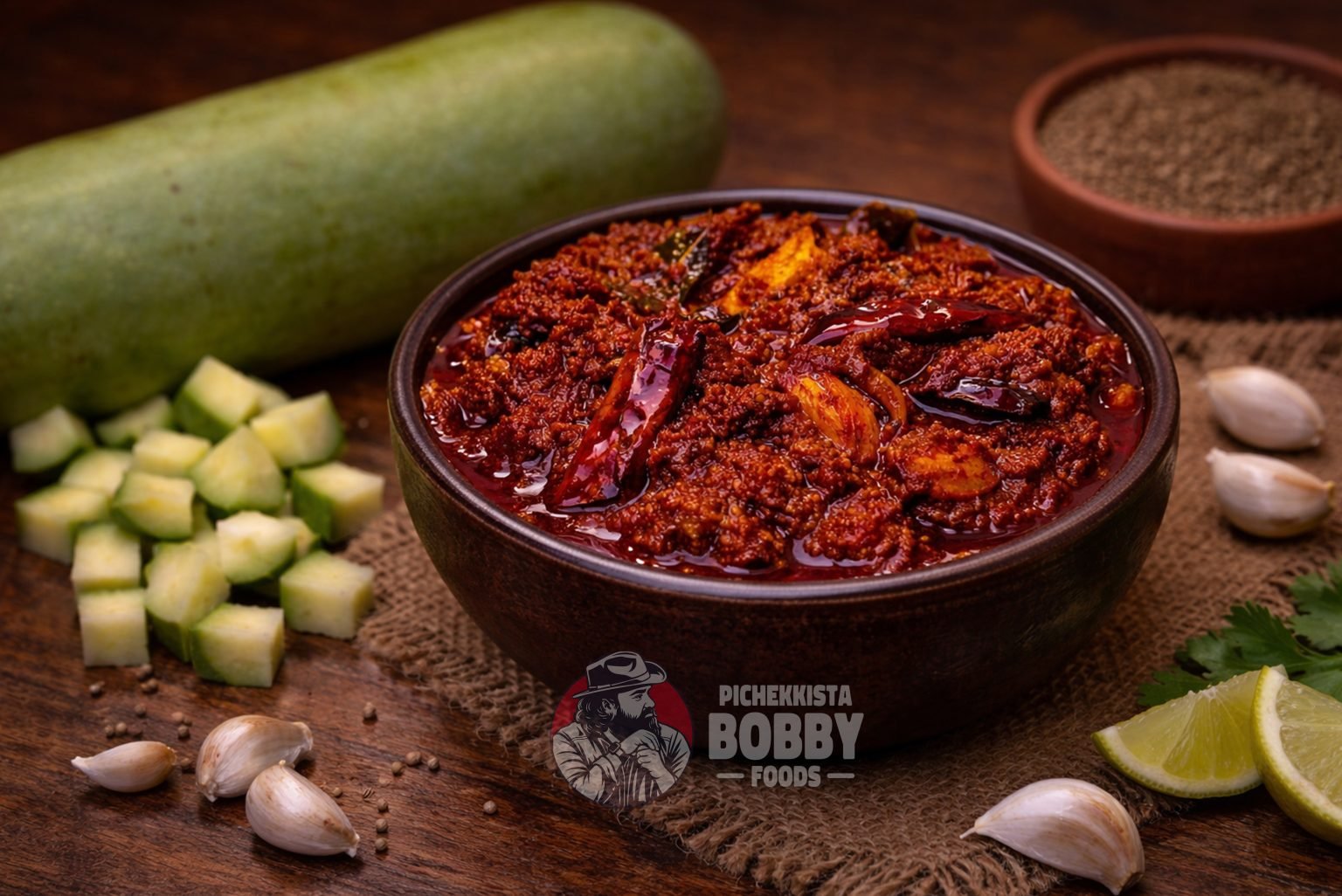 Sorakaya Pickle/Bottle Gourd Pickle – Pichekkista Bobby Food